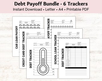 Car Payoff Debt or Car Savings Tracker Progress Chart 100 - Etsy
