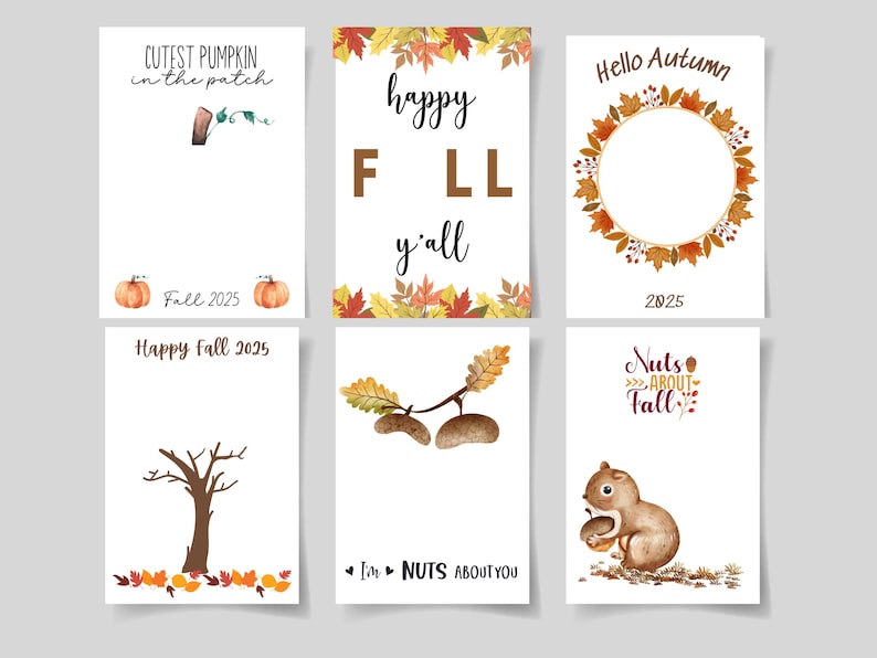 Fall Handprint Art Bundle, Fall Handprint Craft, Printable, Autumn ...