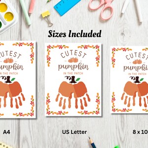 Thanksgiving Handprint Art Bundle, Handprint Craft, Printable, Turkey ...