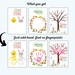 Spring Handprint Art Bundle, Spring Handprint Craft, Printable, Spring ...