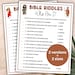 Bible Game for Kids & Youth Groups, Bible Riddles, Who Am I Game, Bible ...