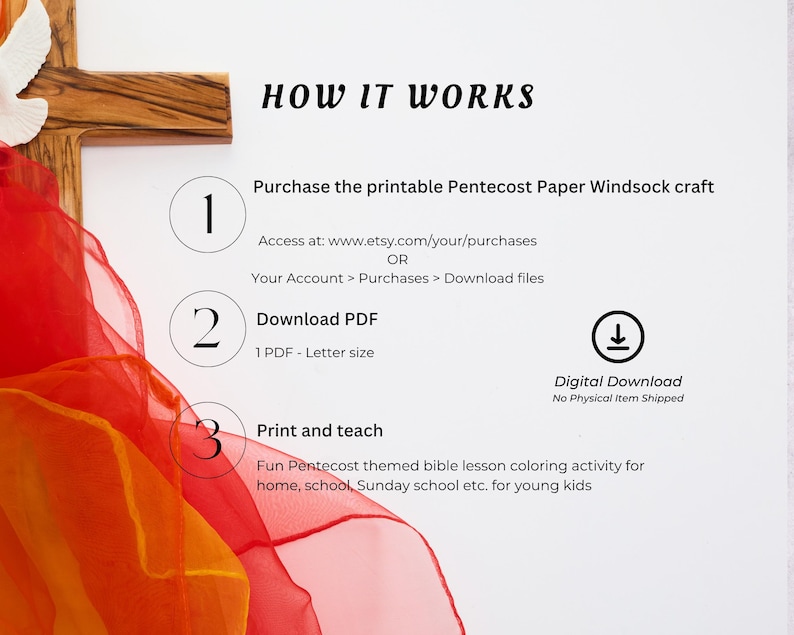 Pentecost Windsock Craft, Pentecost Bible Craft, Holy Spirit Sunday ...