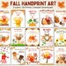 Fall Poem Handprint Craft, Printable Handprint Art, Fall is Here Poem ...