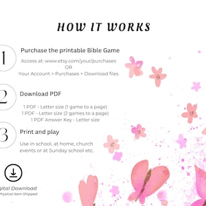 Moms of the Bible Game, Biblical Mother's Day Game, Bible Game Kids ...