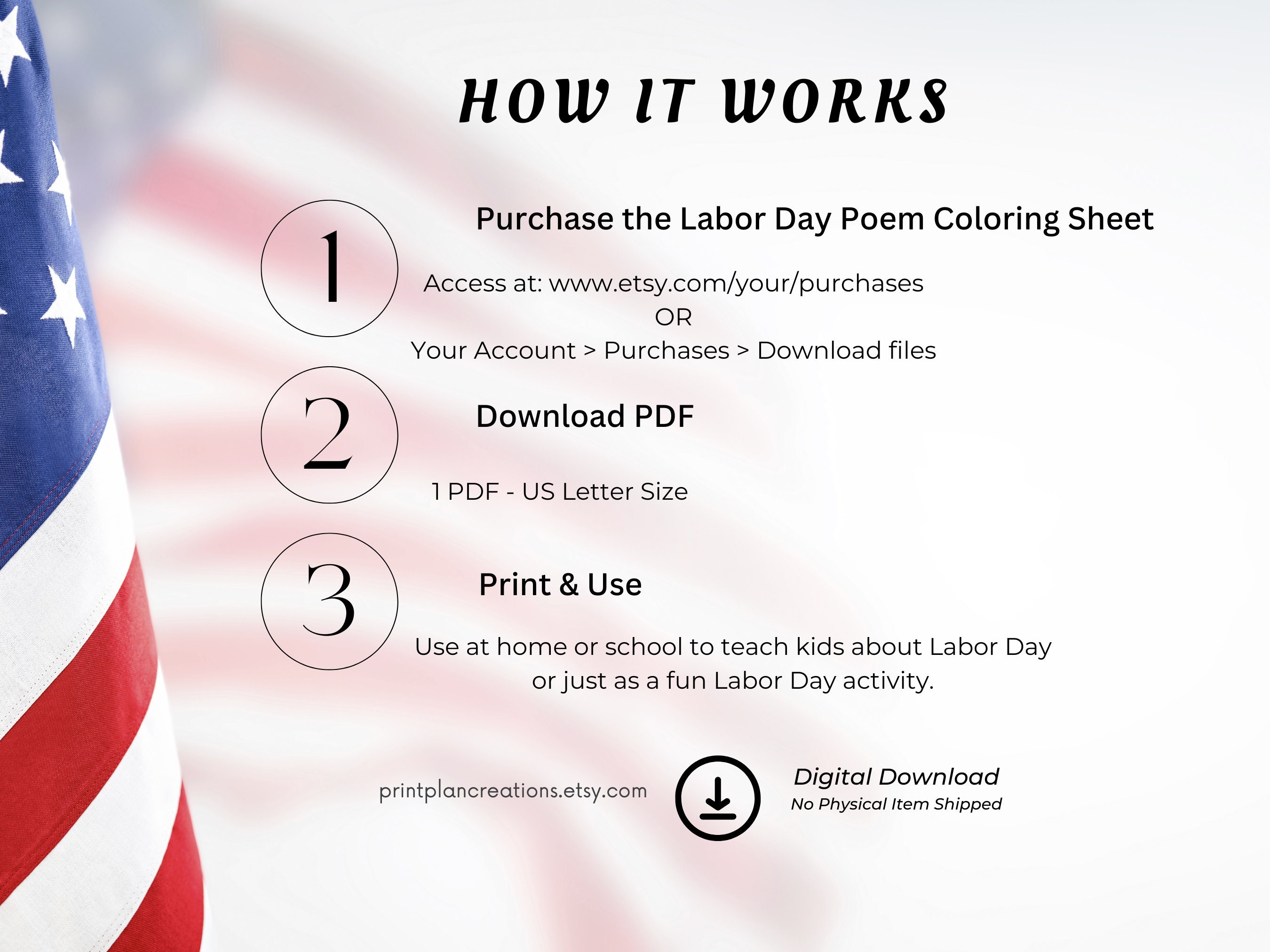 Labor Day Poem for Kids, Labor Day Coloring Sheet, Labor Day Activities ...