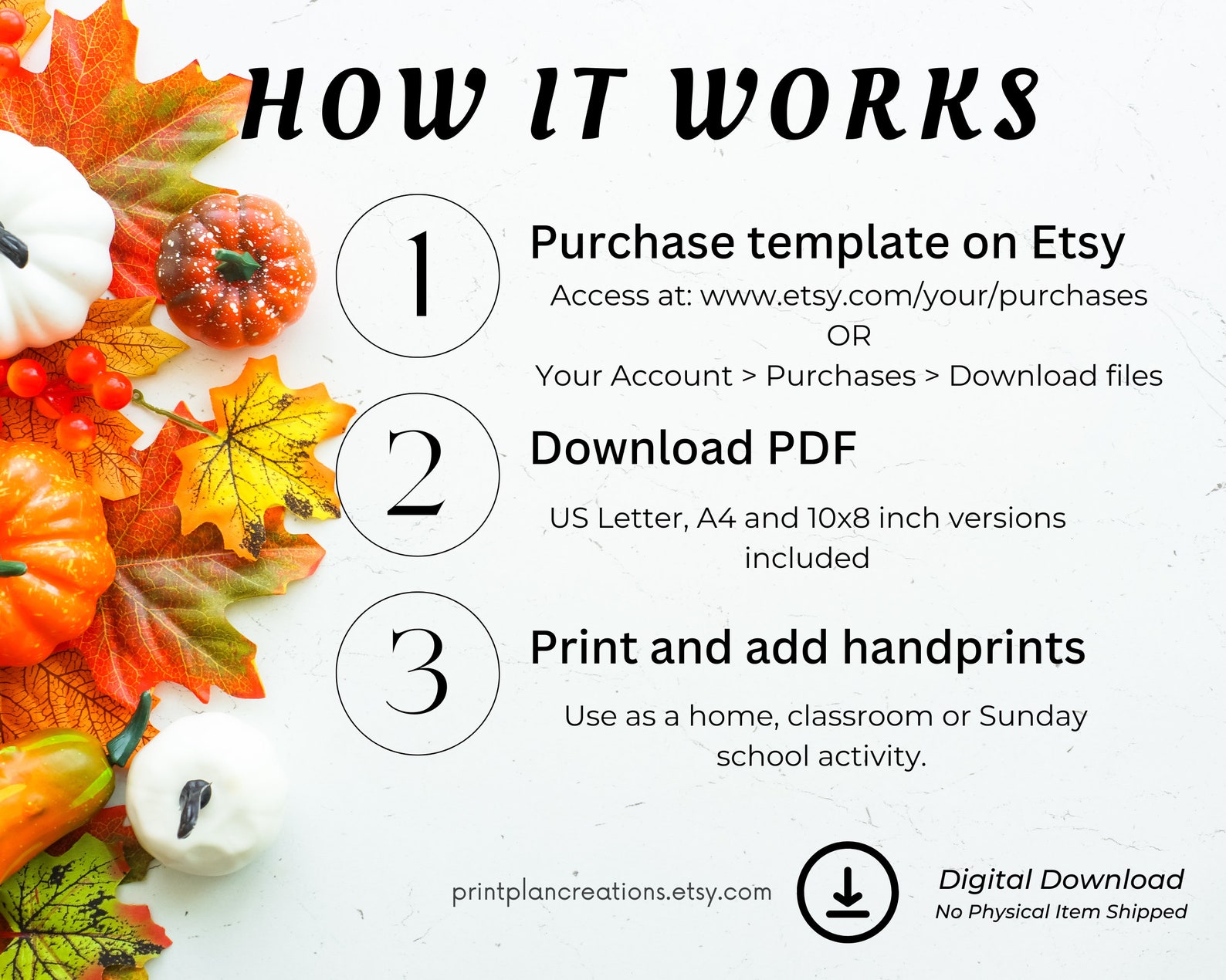 Thanksgiving Handprint Art, Printable Christian Craft, in All Things ...