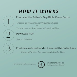 Father's Day Bible Verses, Printable Father's Day Scripture Cards for ...