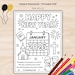 New Year's Bible Coloring Page Printable, 2 Cor 5:17 Memory Verse, NYE ...