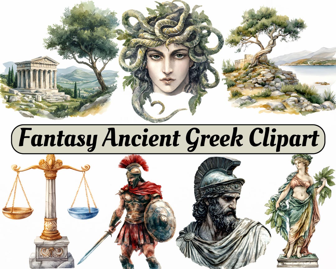 Ancient Greek Clipart, Greek Mythology Hercules Illustration ...