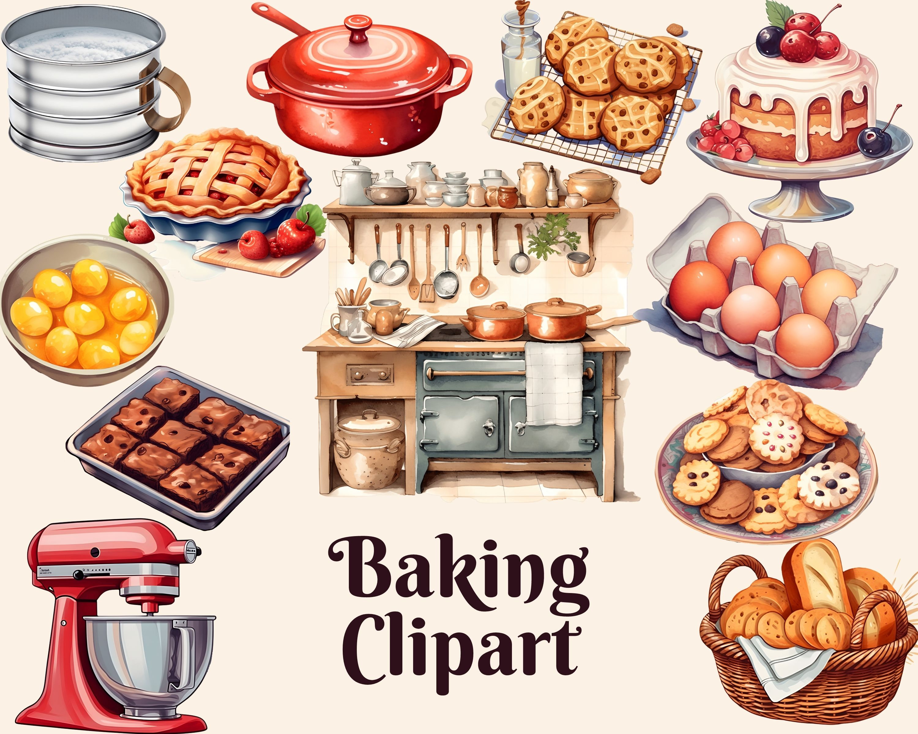Baker Tools Clipart