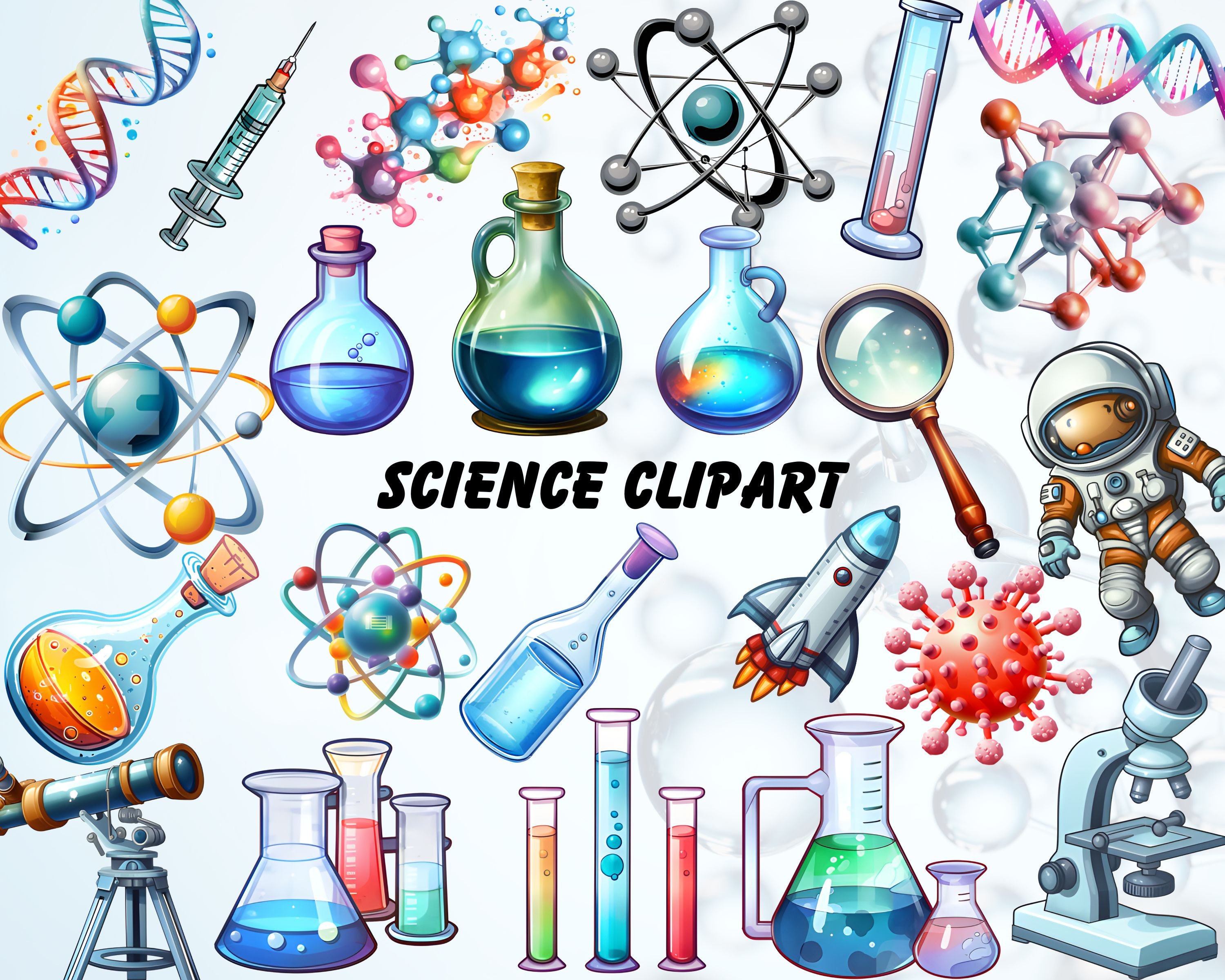 Chemistry Clip Art Back To School PNG Clipart Picture | Gallery