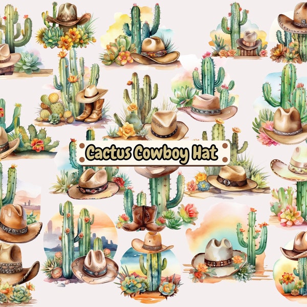 Cowboy Watercolor - Etsy