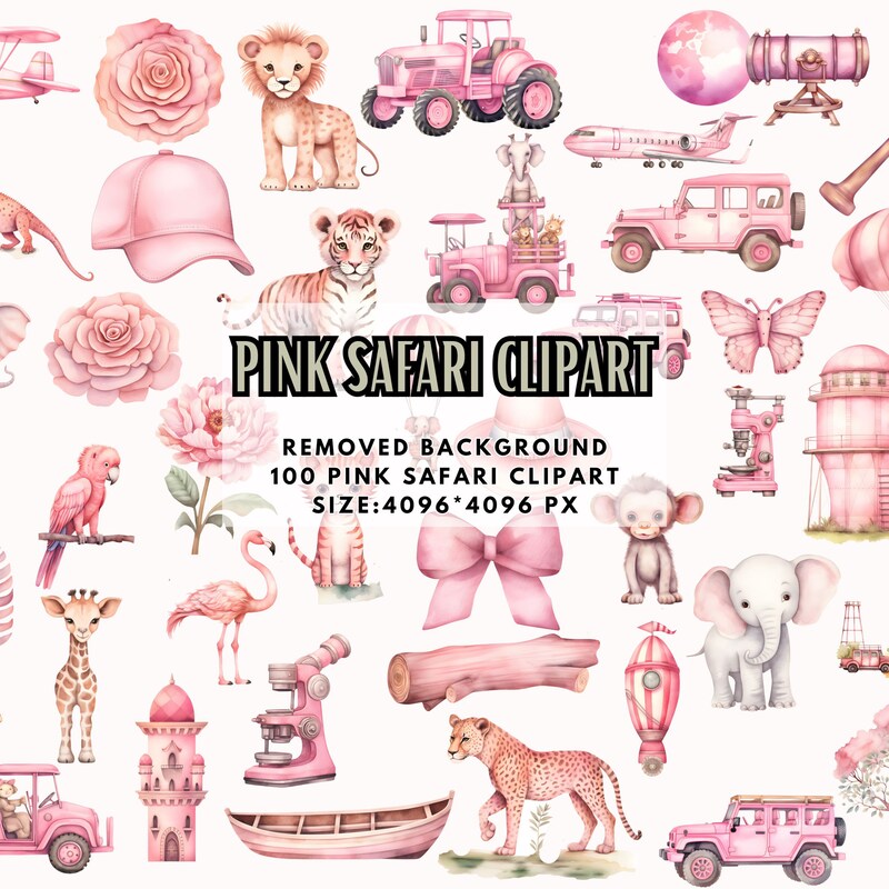 Safari Clipart - Etsy
