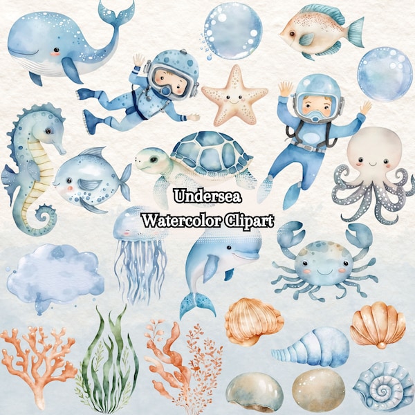 Baby Sea Animals - Etsy