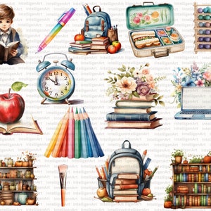 Back to School Clipart - School Teacher Clipart, School Kids Clipart ...