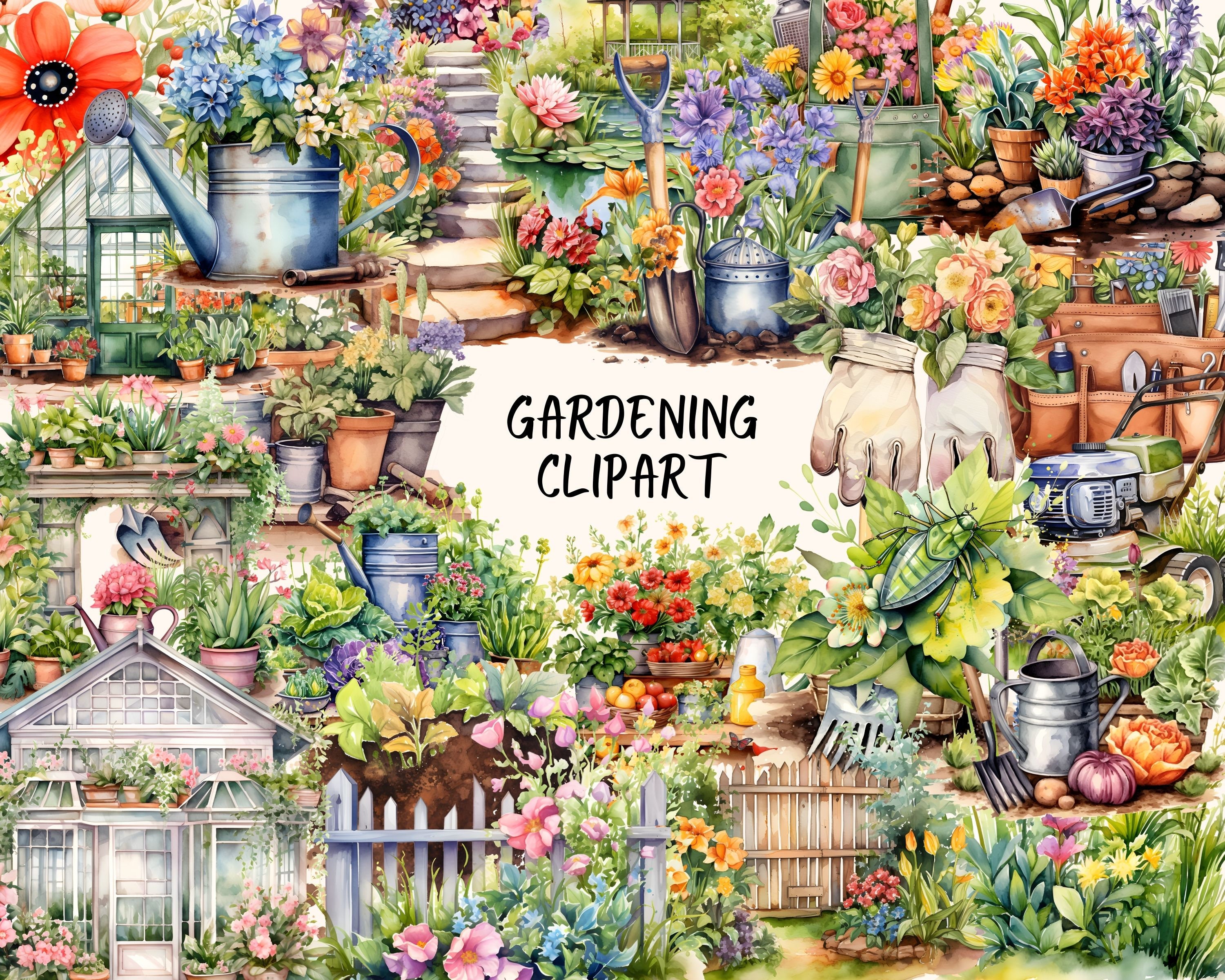 Flower Clipart Garden