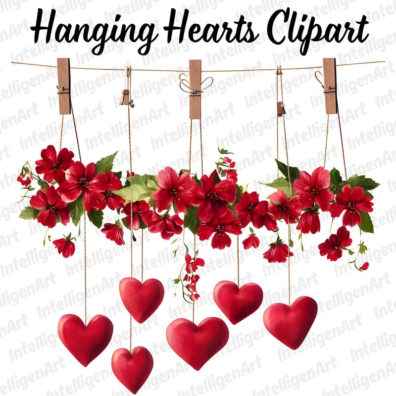 Hanging Fabric Hearts - Etsy