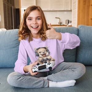 Gamer Animals Clipart, Gaming Nursery Decor, Cartoon Gaming Png, Video ...