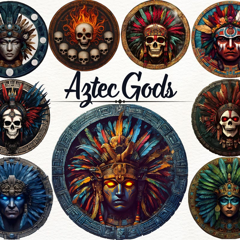 Aztec Gods - Etsy