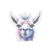 Llama Sticker, Watercolor Llama, Llama Love, Animal Stickers, Cute ...