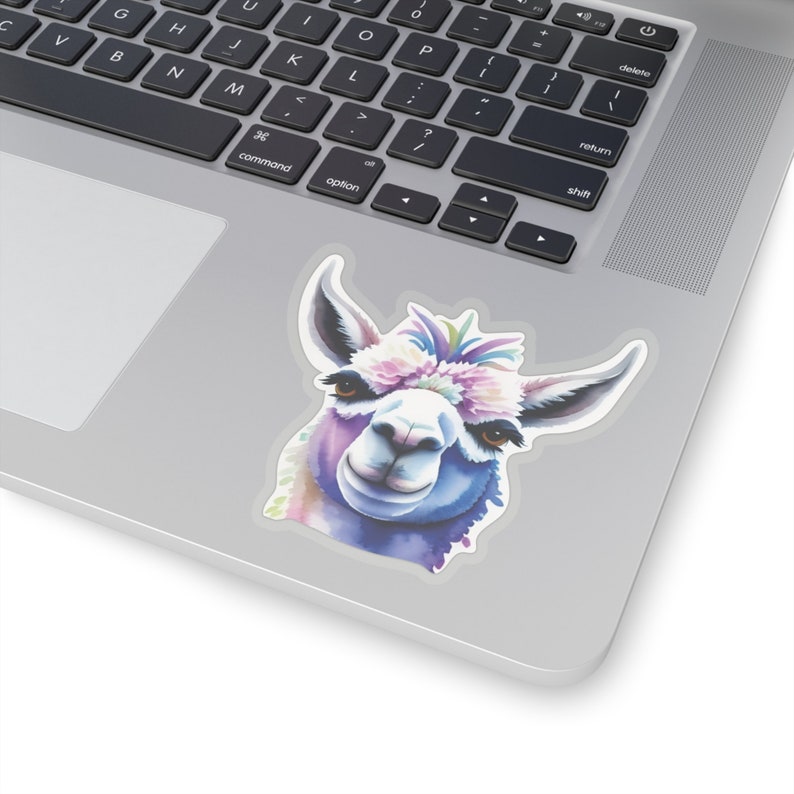 Llama Sticker, Watercolor Llama, Llama Love, Animal Stickers, Cute ...