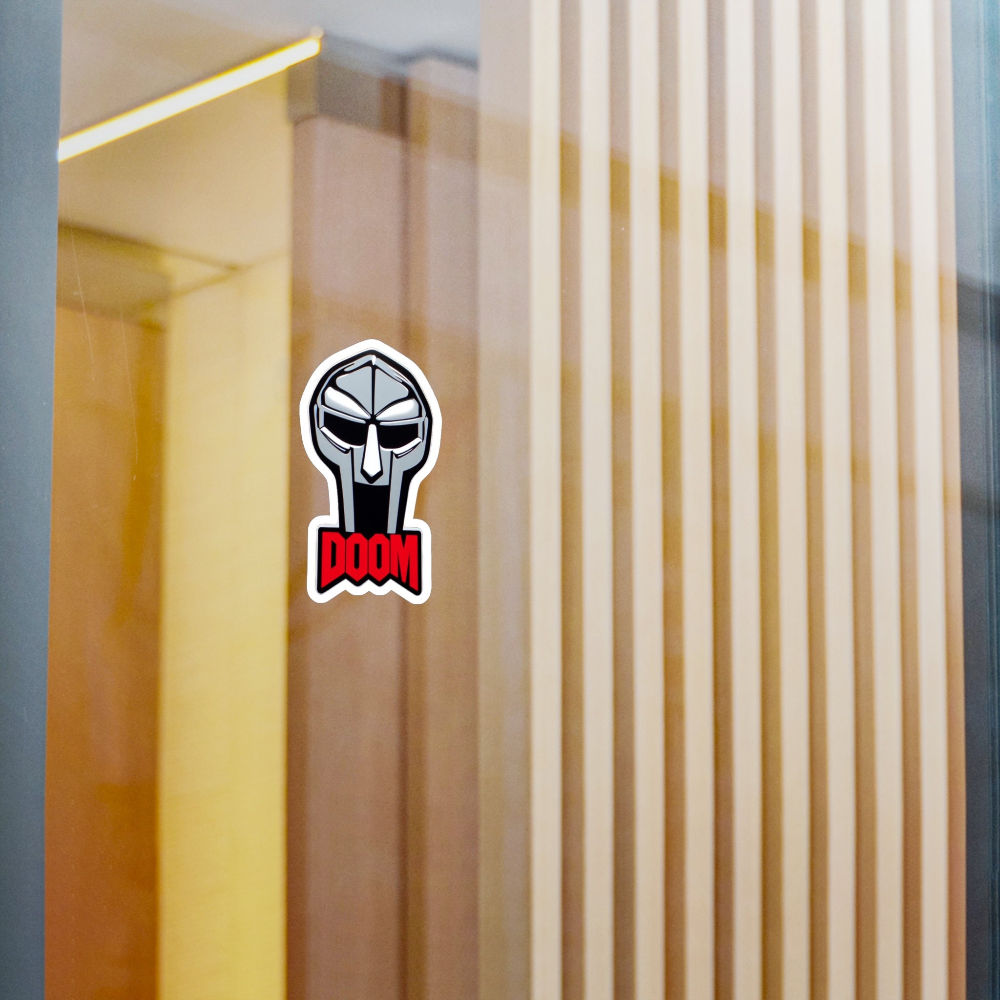 MF Doom Vinyl Decal Sticker, Hip Hop, Rap Music, Waterproof Vinyl 3 ...
