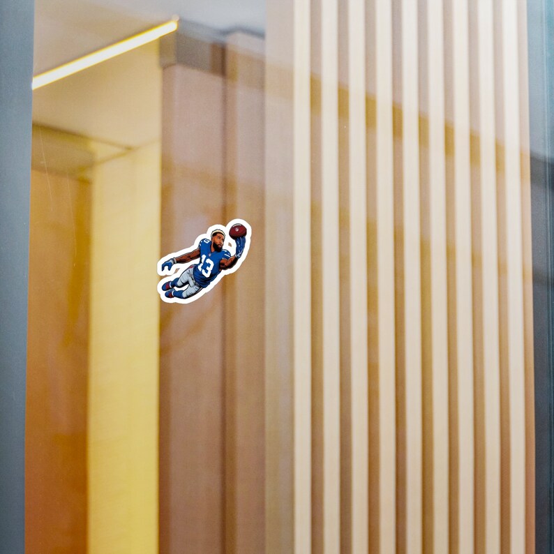 Odell Beckham Jr, OBJ, Sticker, NFL Football, Sports Sticker ...