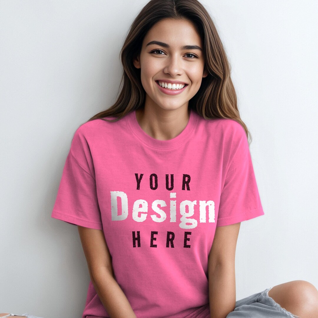 Comfort Colors 1717 Style Crunchberry Heavyweight Adult Tee Womens T ...