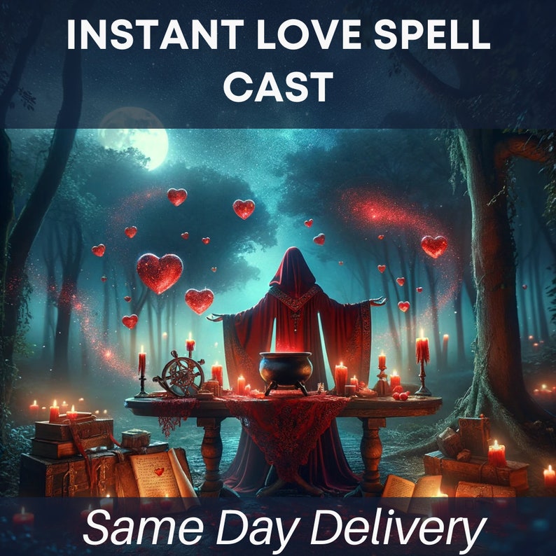 Instant Love Spell Cast: Powerful, Fast Obsession Bind, Enchanting ...