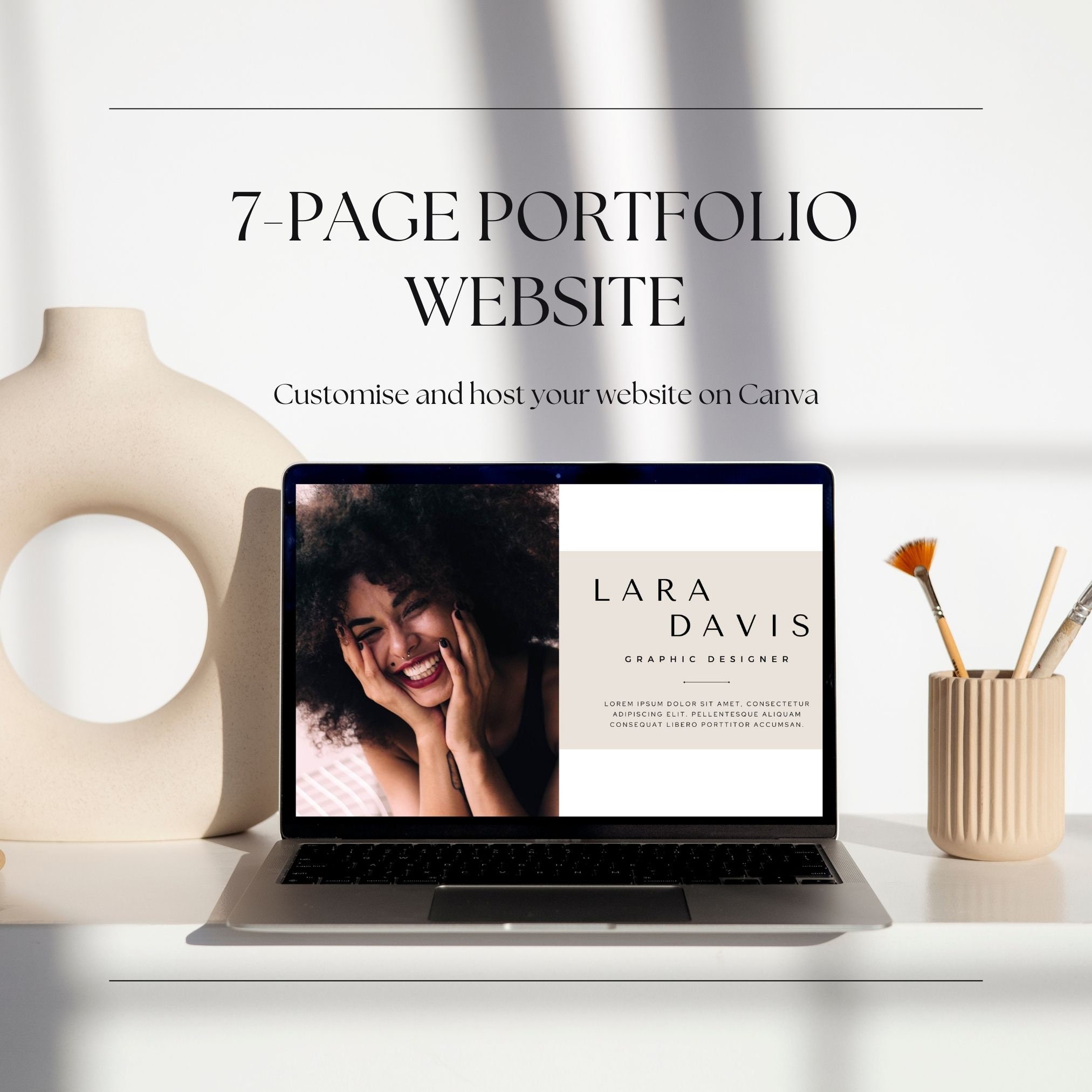 Graphic Designer Portfolio Website Templates