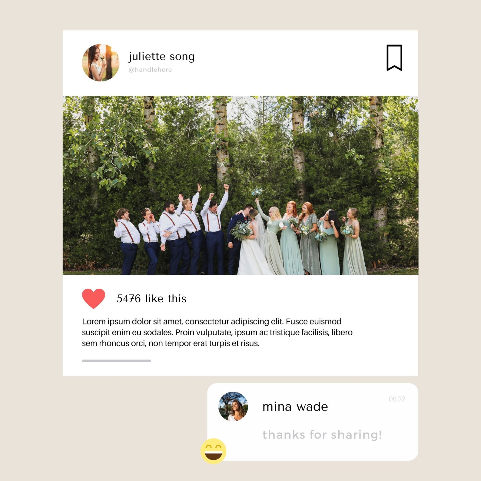 50 IG Post Templates for Wedding Photographers, Social Media for ...