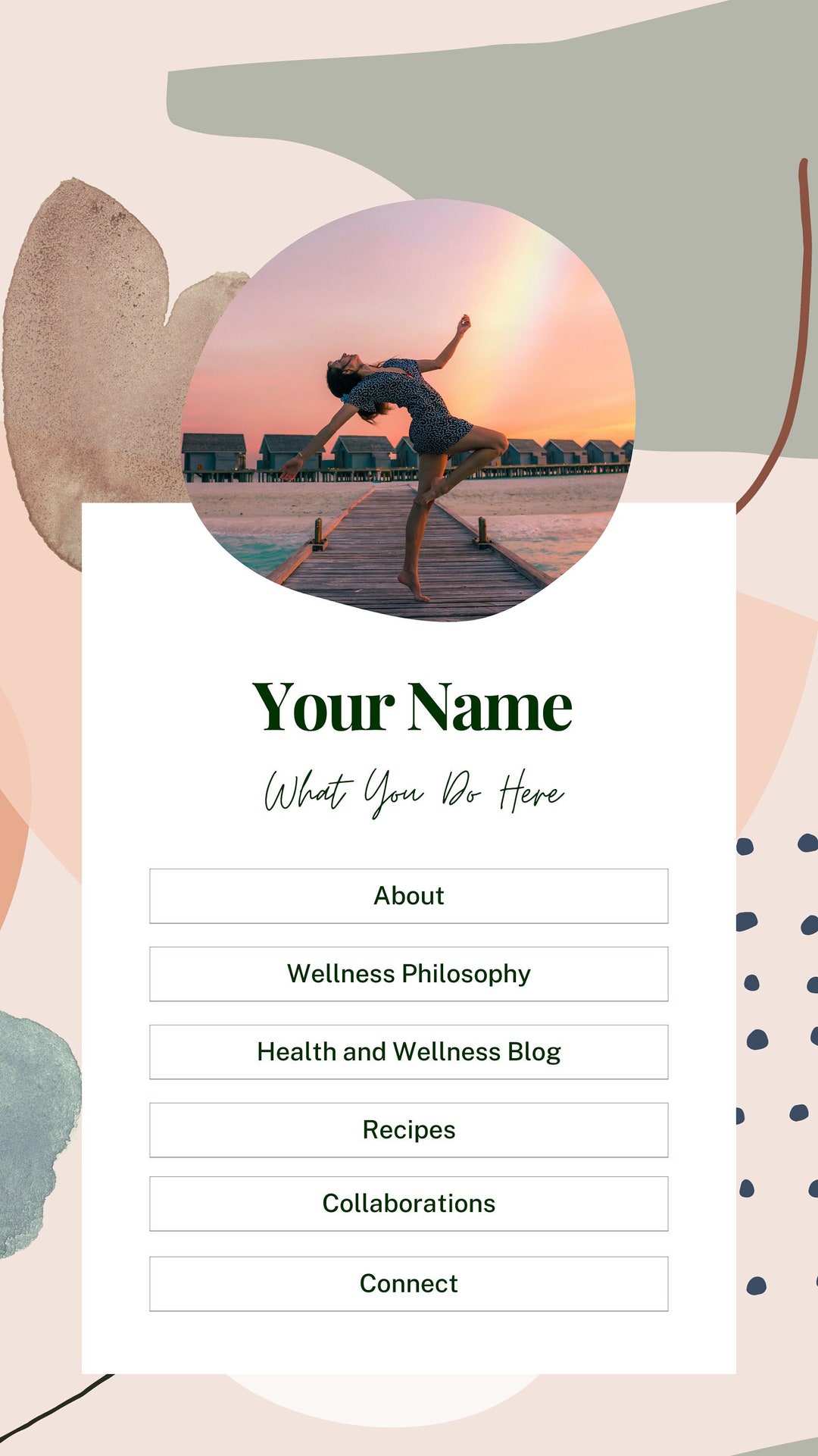 IB Bio Templates, Templates for IG, IG Templates, Social Media ...