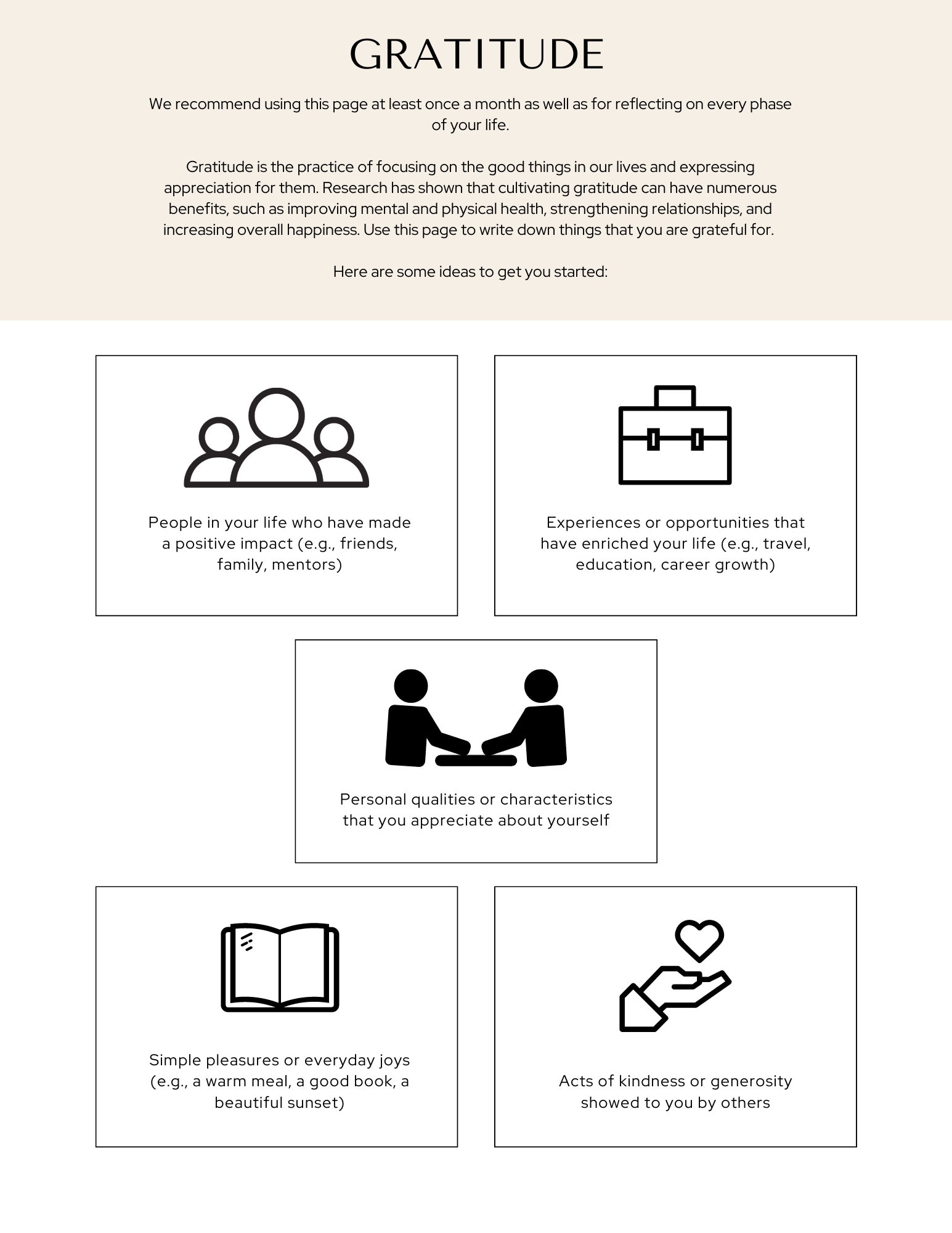 Life Story Journal Printable Diary INSTANT DOWNLOAD Gift - Etsy