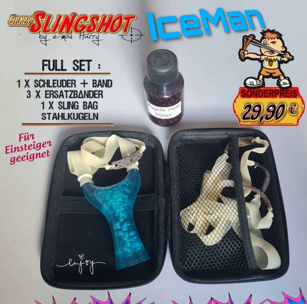 Slingshot iceman Set - Etsy