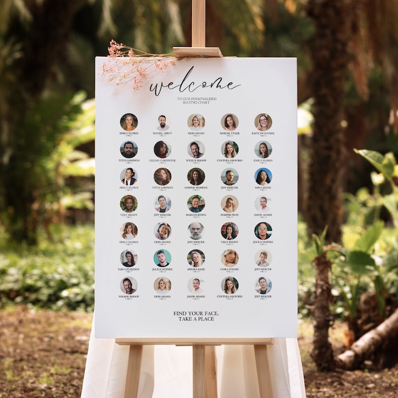 Magnet Seating Chart - Etsy