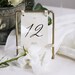 Wedding Table Number Sign Template, DIY Wedding Table Numbers, Editable ...