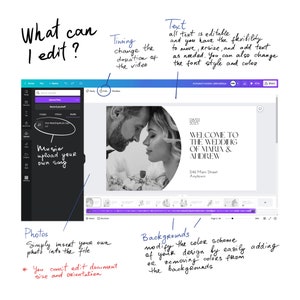 Animated Wedding Day Screensaver for TV, Love Story Slideshow for ...