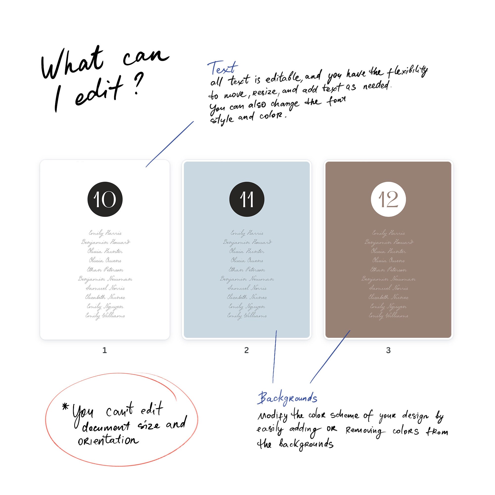 Editable Wedding Seating Chart Template Printable Seating - Etsy