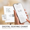 QR Code Seating Chart. Digital Seating Chart With QR Code. Modern ...