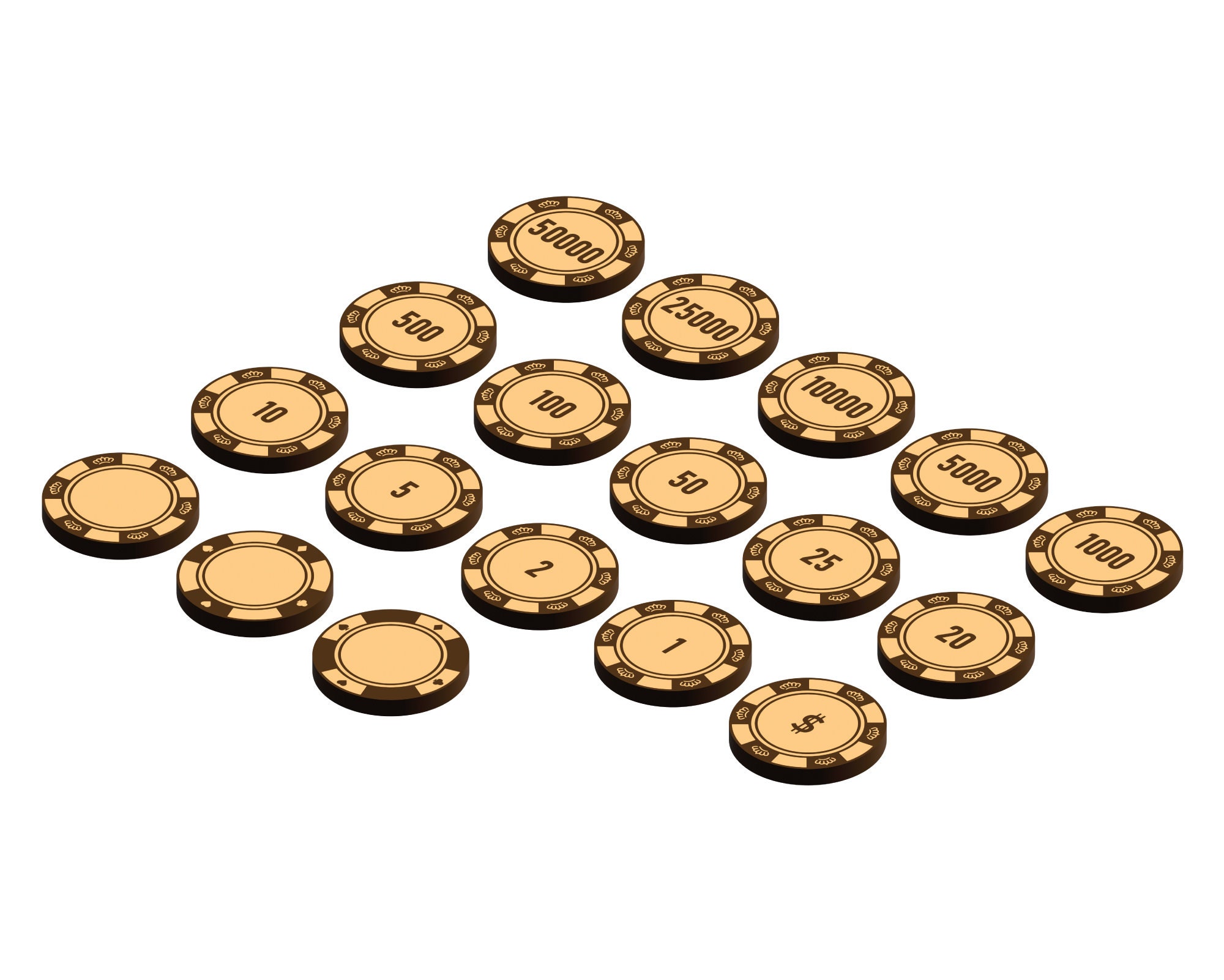 Casino Chips SVG Poker Chips SVG Chip Money Gamble Clipart Svg Format ...