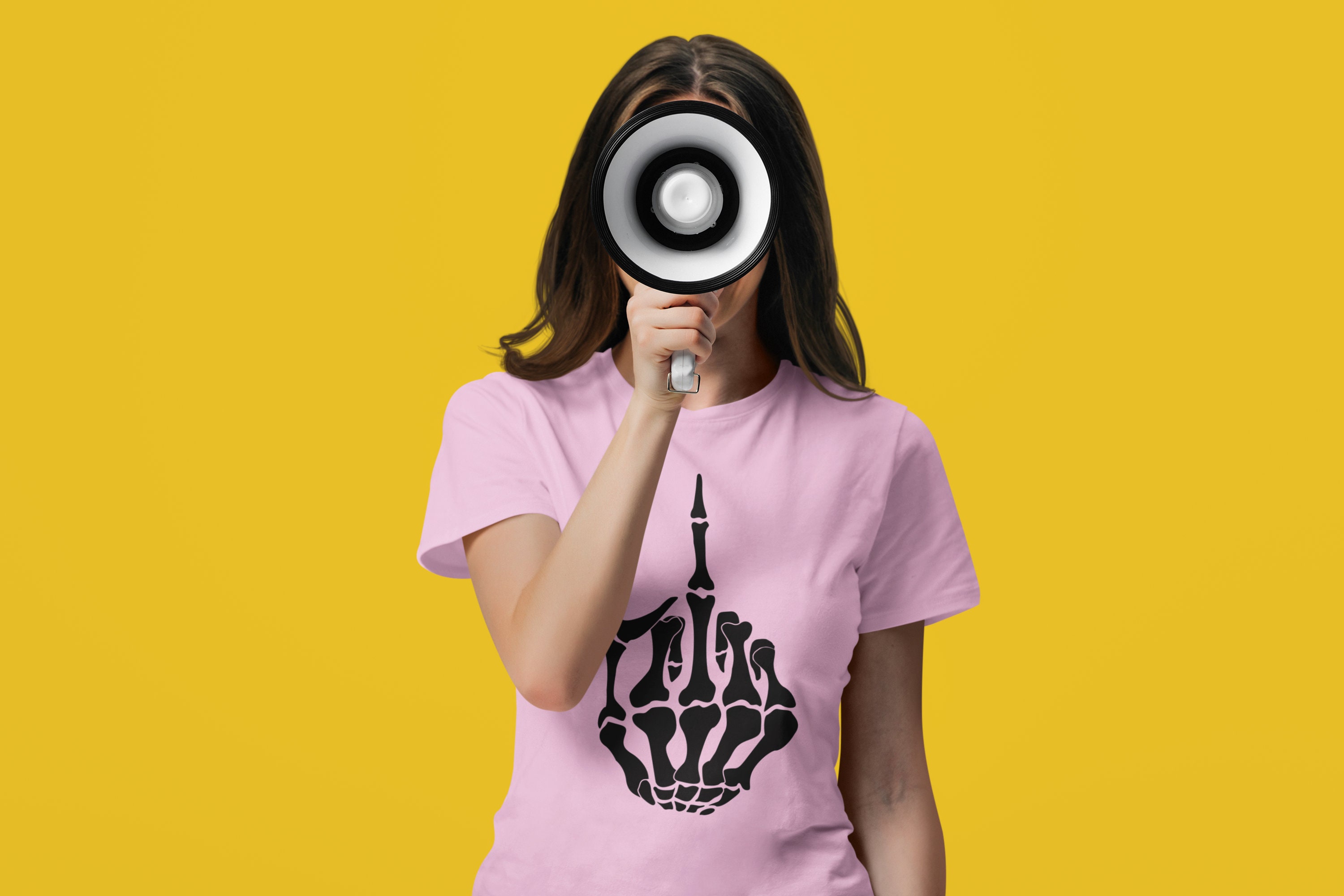 Skeleton Hand SVG Skeleton Hand Middle Finger SVG Gesture Zombie Middle ...