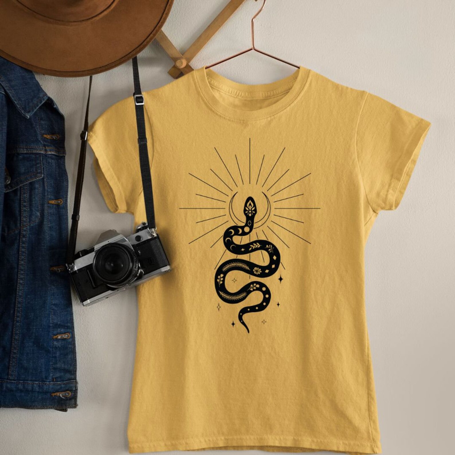 Celestial Snake Svg Mystical Serpent SVG Mystical Snake Svg Esoteric ...