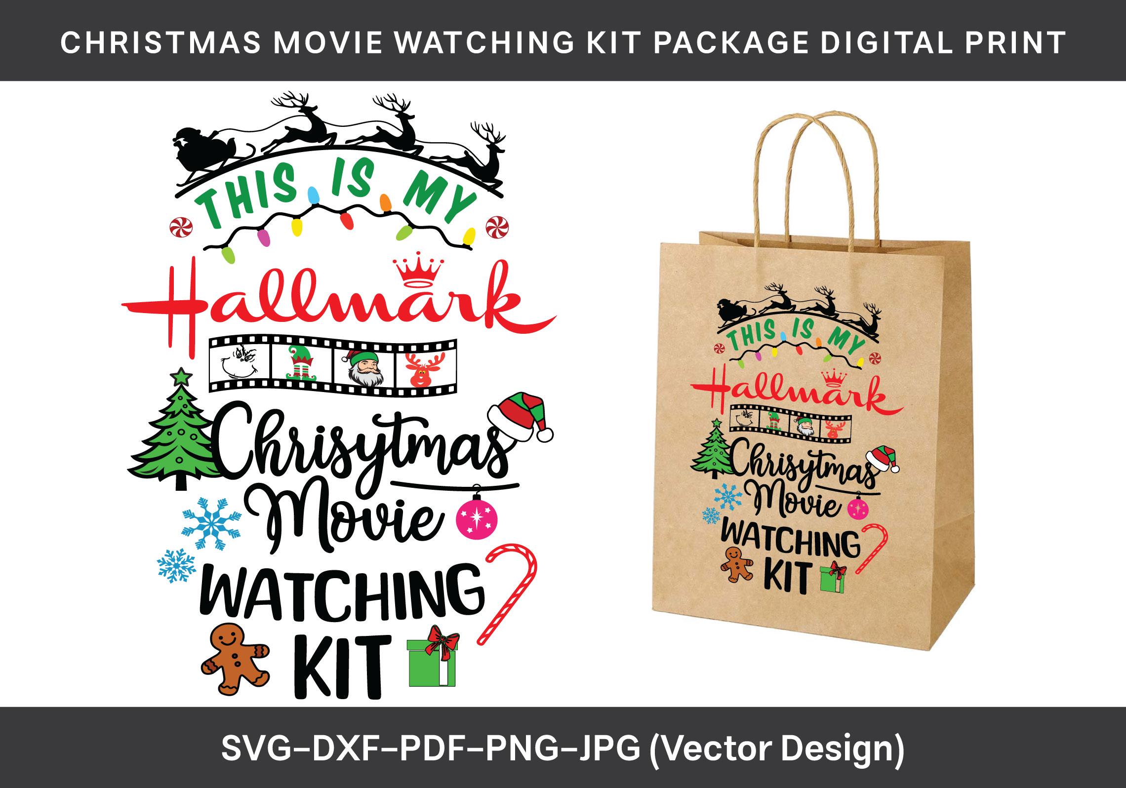 This is My Hallmark Xmas Movie Watching KIT Printable Digital File in ...