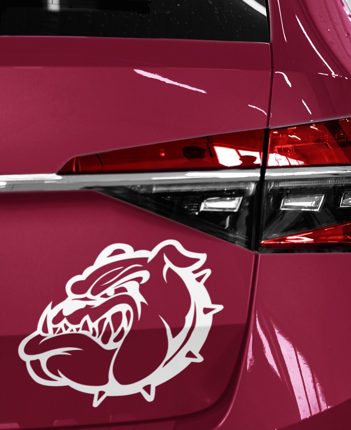 Bulldog SVG for Vehicle Decal Mad Bulldogs Svg Angry Bulldog Mascot Svg ...