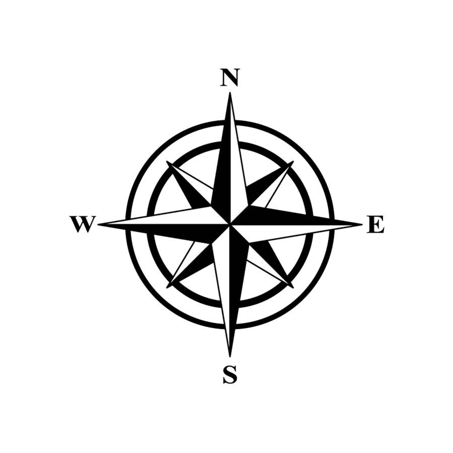Compass Nautical Star SVG Compass Star SVG Nautical Compass Rose SVG ...