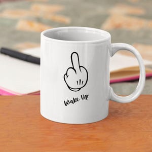Cartoon Middle Finger SVG Cut File Cartoon Ornament Middle Finger Glove ...