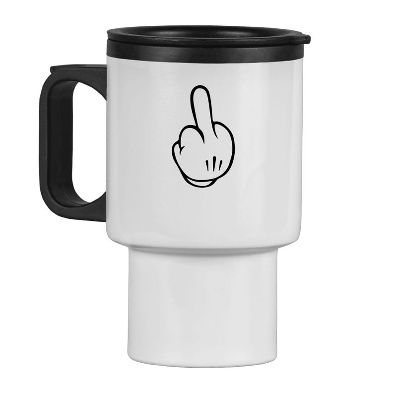 Cartoon Middle Finger SVG Cut File Cartoon Ornament Middle Finger Glove ...