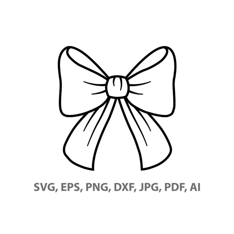 Ribbon Coquette Bow SVG Ribbon SVG Bow SVG Coquette Ribbon Svg Ribbon ...