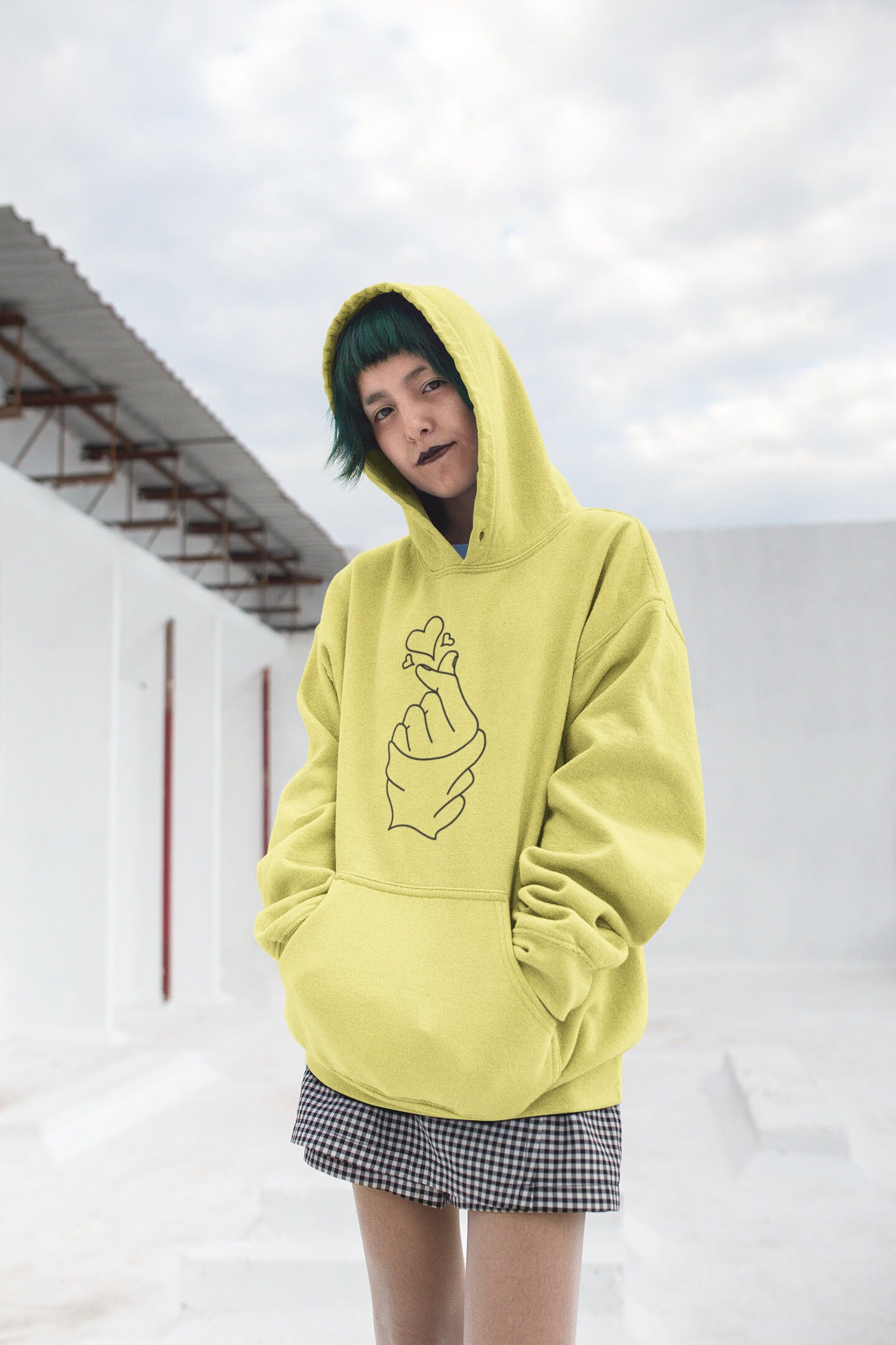 Finger Heart SVG Finger Heart PNG Saranghae I Love You Sign K-pop ...