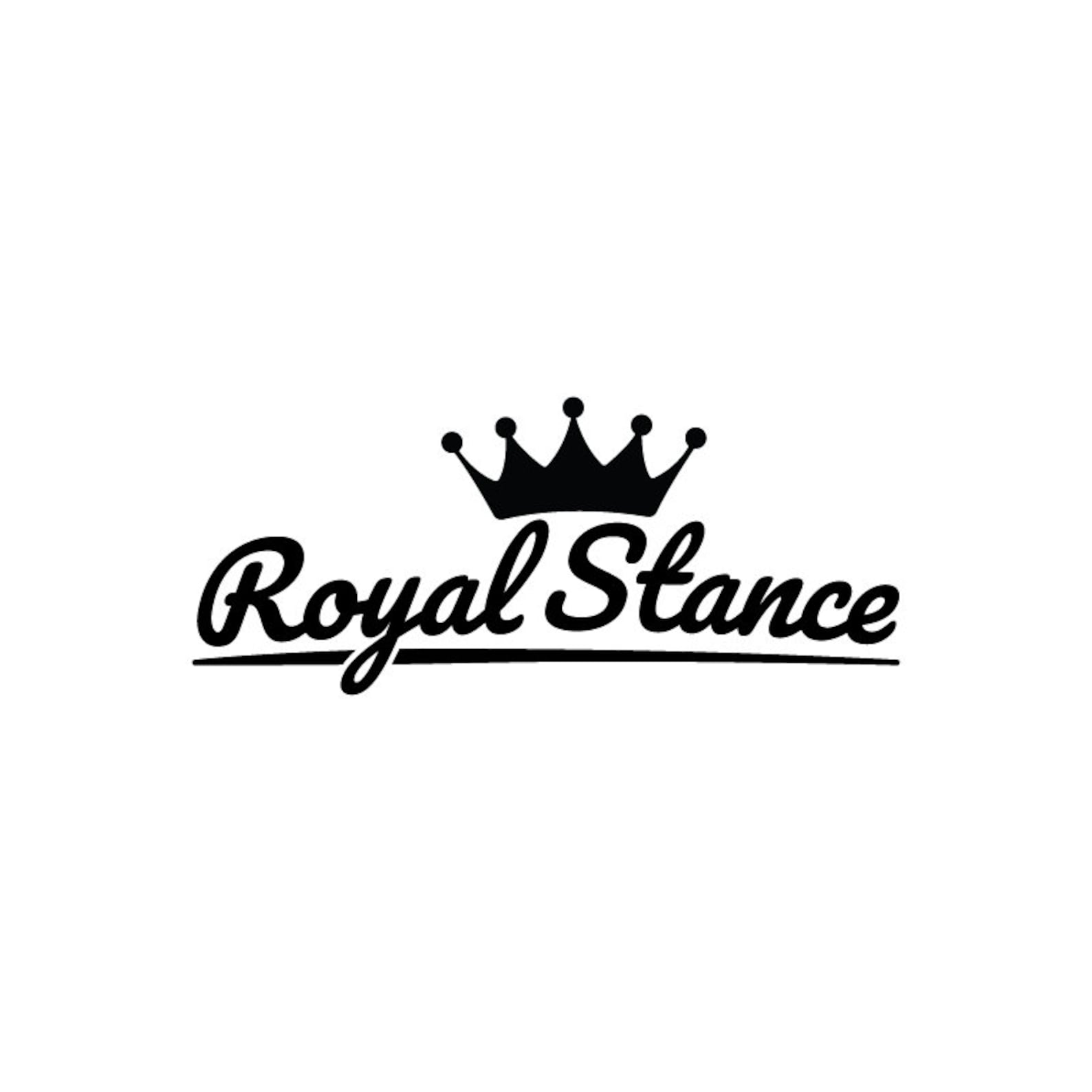 Royal Stance SVG Instant Download Free Commercial SVG Sticker Design ...